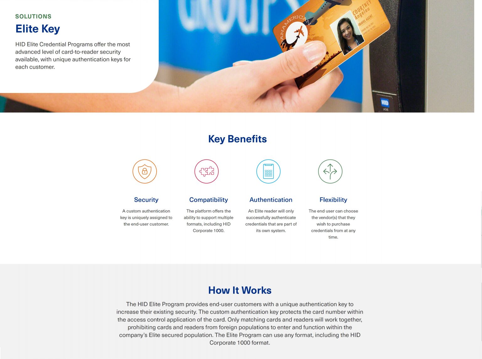 HID Elite Credential Program - ASAP Identification Security, Inc